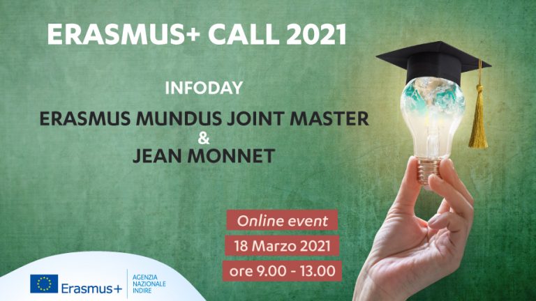Erasmus Mundus Joint Master & Jean Monnet: Infoday 18 marzo 2021 ...